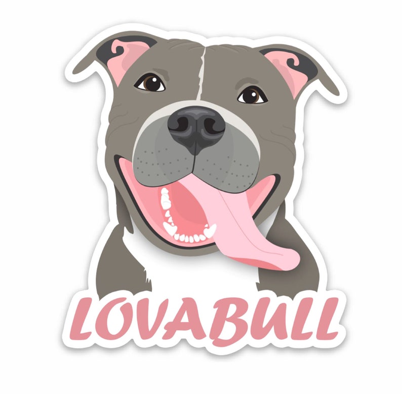 Pitbull Stickers / Pitbull Decals / Pit Bull Sticker / Pitbull - Etsy