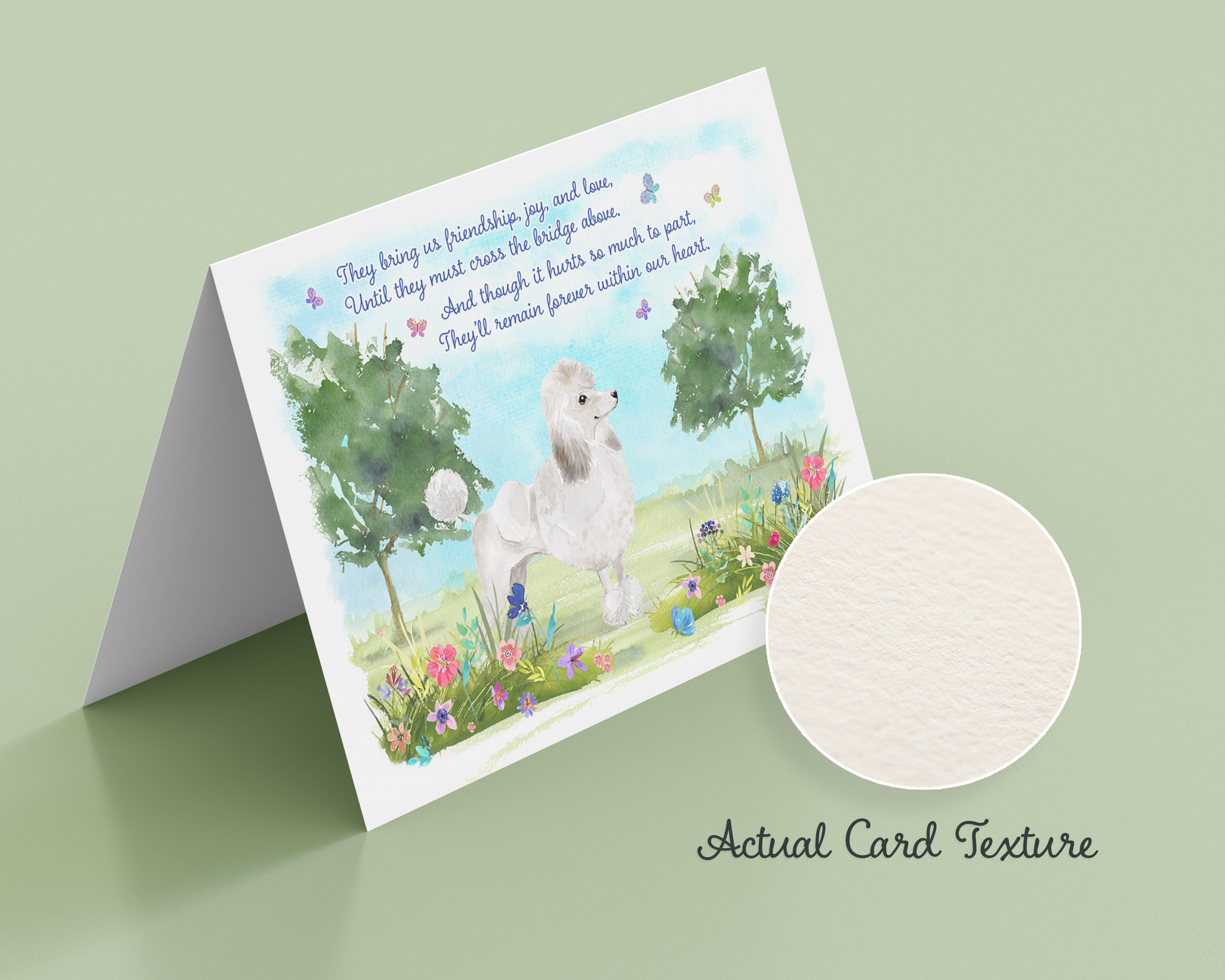 Dog Loss Card / Dog Sympathy Card / Pet Loss Card / Loss of | Etsy