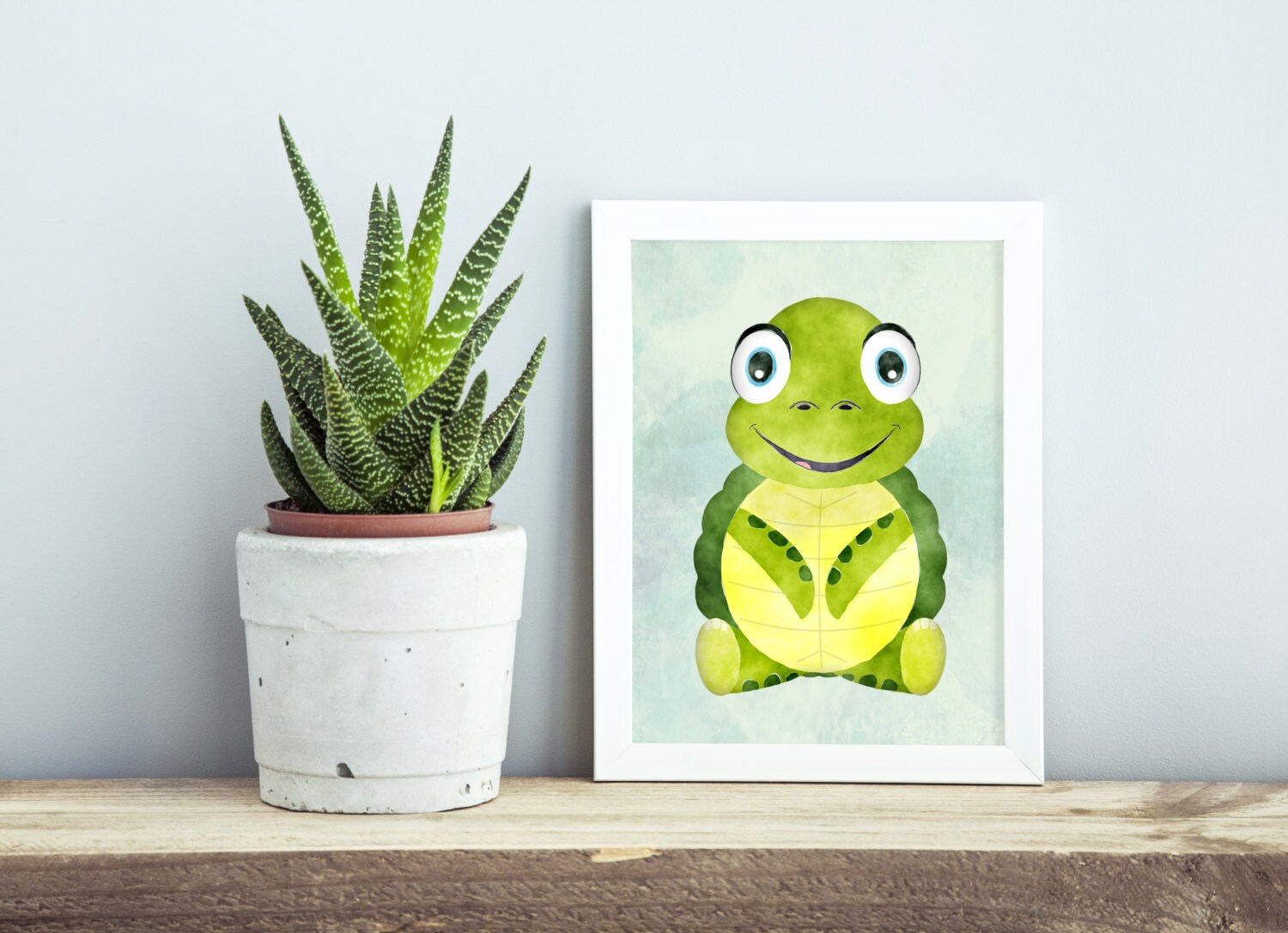 Baby Turtle Watercolor Turtle Art Turtle Nursery Art - Etsy
