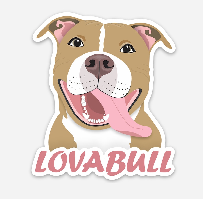 Pitbull Stickers / Pitbull Decals / Pit Bull Sticker / Pitbull - Etsy