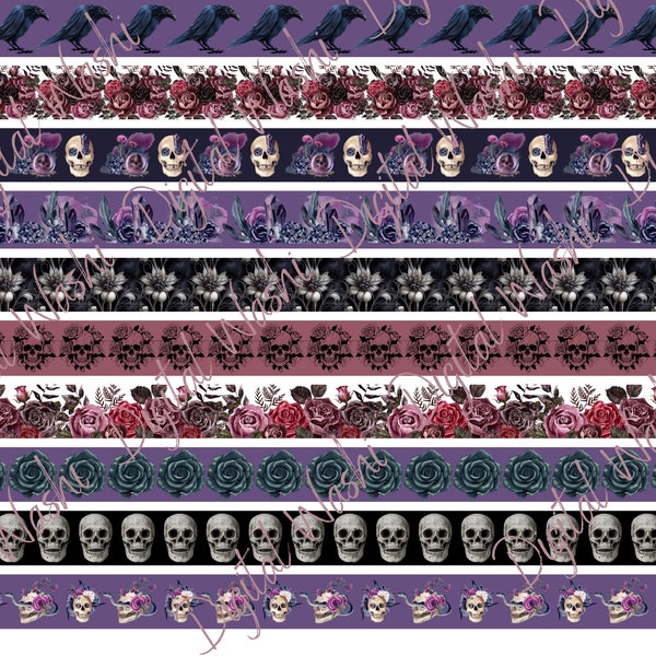 Digital Washi Tape - Etsy