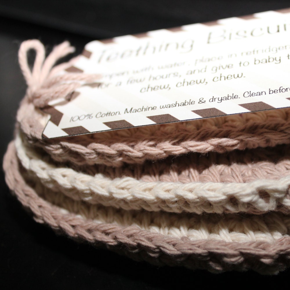 PATTERN: Crochet Baby Teething Biscuits Pattern PDF Pattern | Etsy