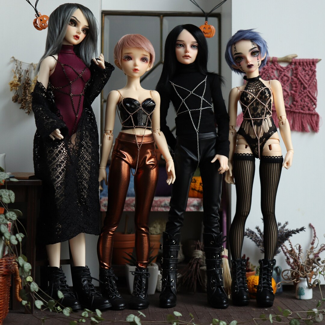 Body Chains With Pentagram for Slim Msd, Minifee Soul Doll New Kid ...