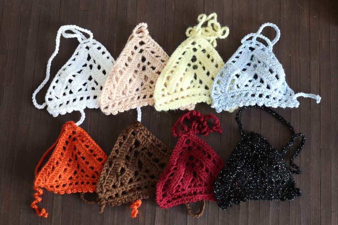 Colorful Crochet Tops Boho Festival Fashion for Minifee Slim Msd Bjd ...