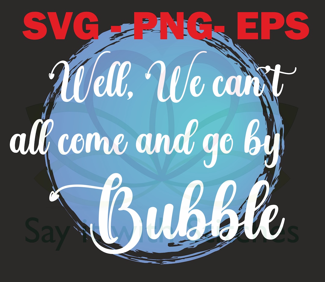 Wicked Elphaba / Glinda SVG PNG Graphic Come & Go by Bubble Musical ...