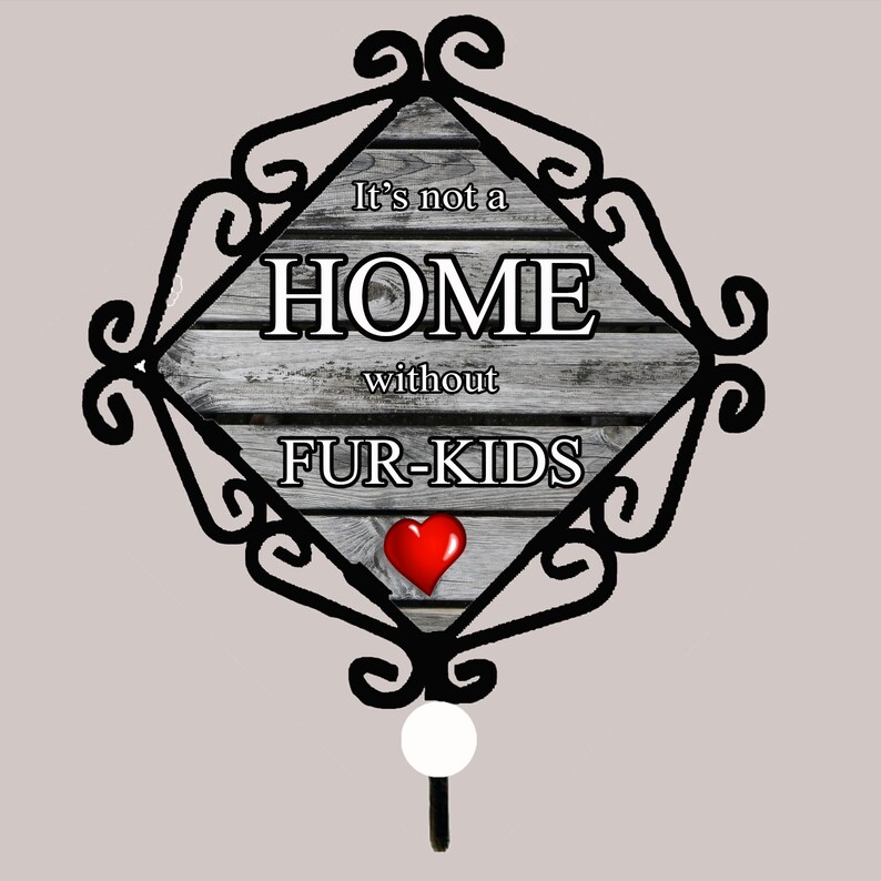 WROUGHT IRON & TILE With Beaded Hook - Etsy