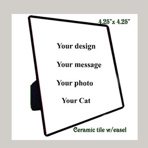 Ceramic Photo/quote Tiles - Desktop Decoration Tiles - Tabletop Decor ...