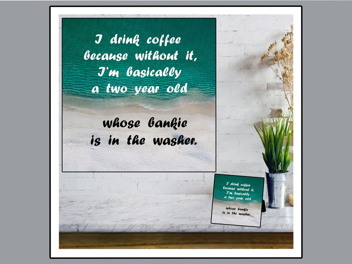 Ceramic Photo/quote Tiles Desktop Decoration Tiles - Etsy