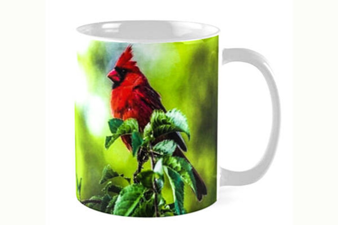 MEMORIAL Cardinal Coffee Mug Ceramic 11 oz | Etsy