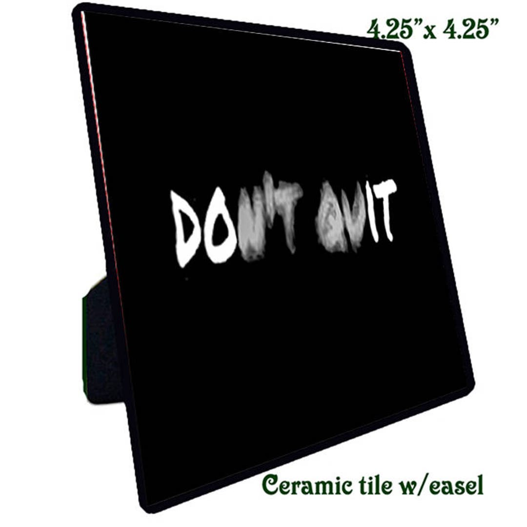 Ceramic Photo/quote Tiles - Desktop Decoration Tiles - Tabletop Decor ...