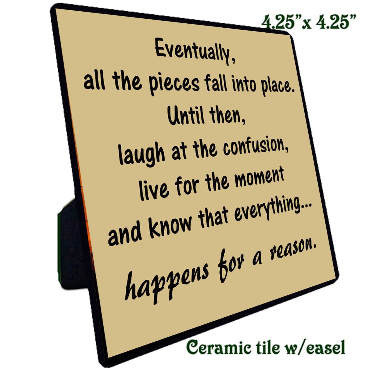 Ceramic Photo/quote Tiles Desktop Decoration Tiles - Etsy