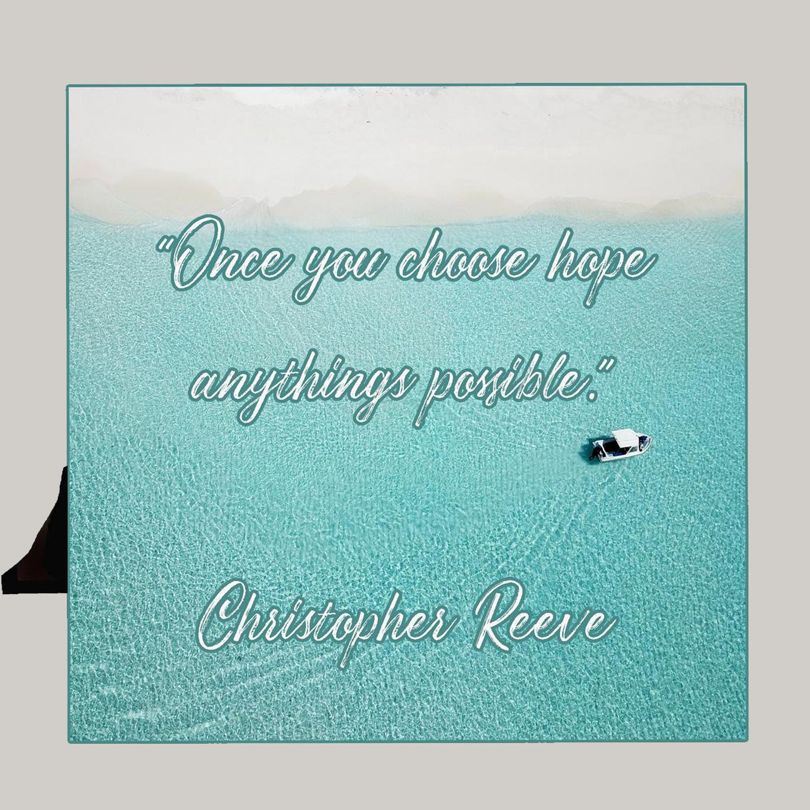 Ceramic Photo/quote Tiles Desktop Decoration Tiles Tabletop Decor Tiles ...