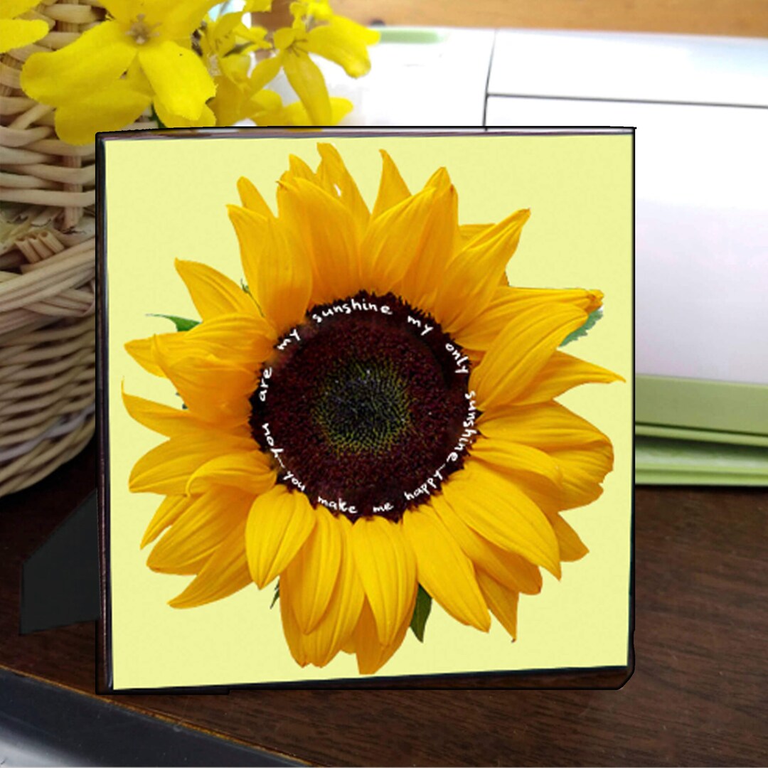 Ceramic Photo/quote Tiles - Desktop Decoration Tiles - Tabletop Decor ...