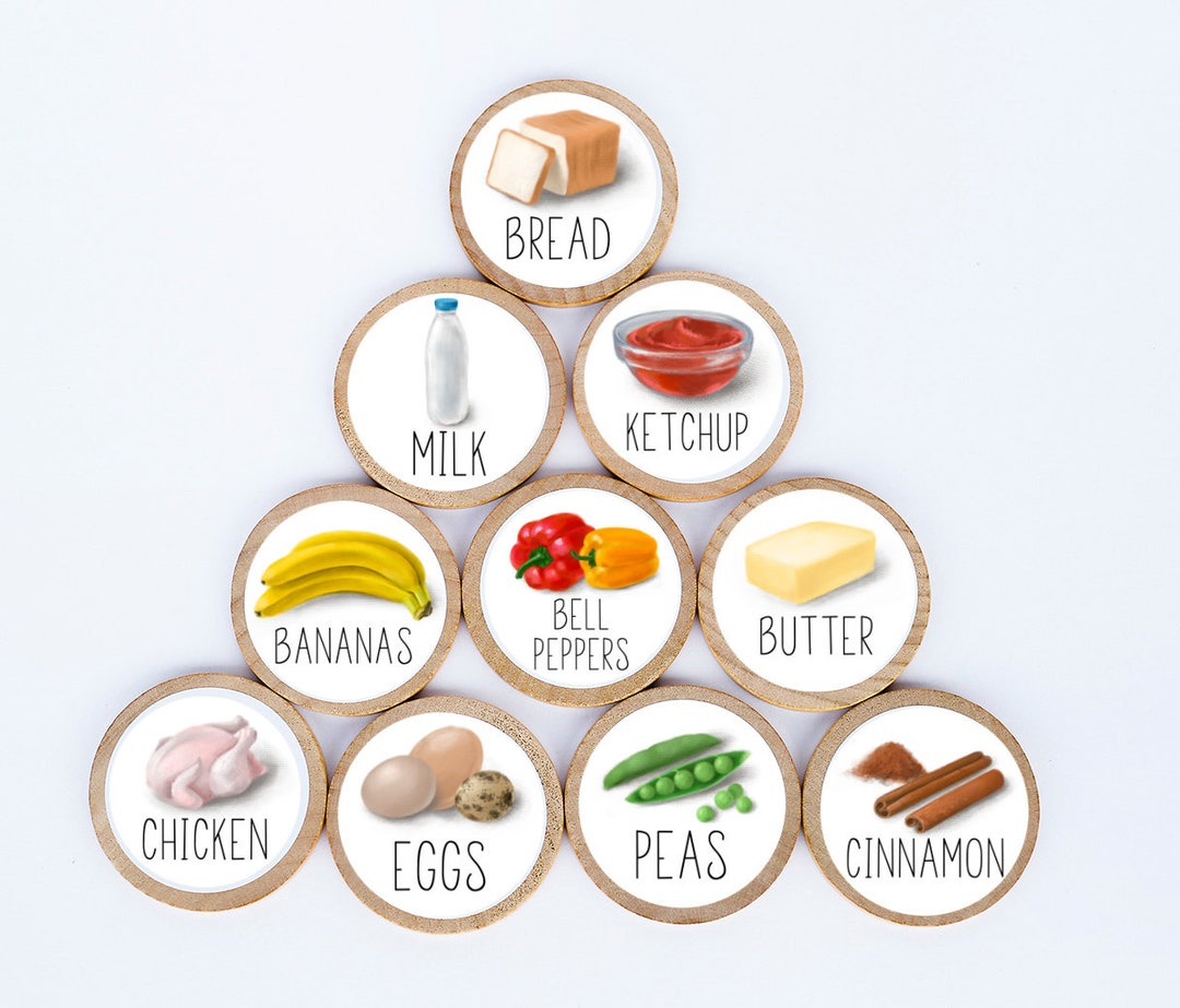 Grocery List Food Magnets/ You Pick! / Food Magnets/ Grocery List ...