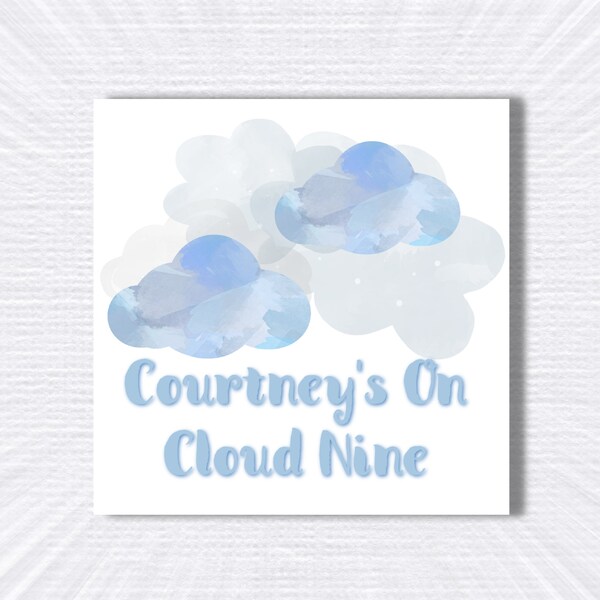 Cloud Nine Thank You Favors - Etsy