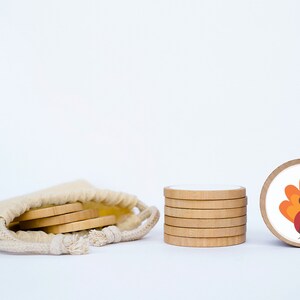 Personalized Thanksgiving Wood Matching Game / Personalized Gifts ...