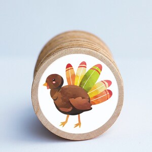 Thanksgiving Magnet Set / Set of 10 / 2 3/8 X 1/4 Inches / Refrigerator ...