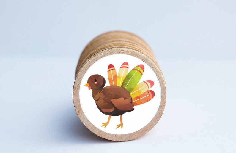 Thanksgiving Magnet Set / Set of 10 / 2 3/8 X 1/4 Inches / - Etsy