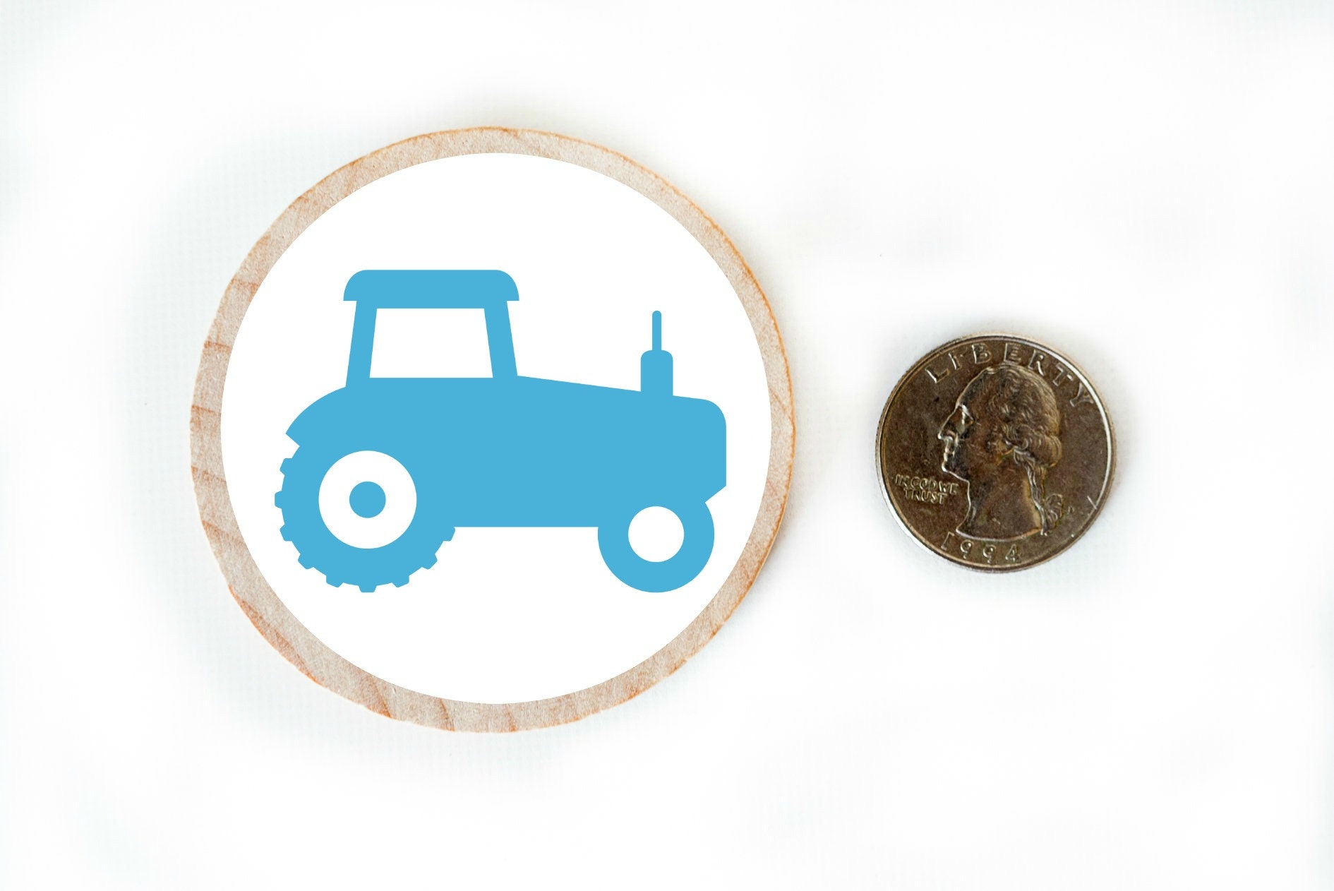 Personalized Tractor Wood Memory Game: Montessori Educational Toy - Etsy