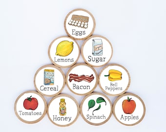 Grocery Magnets - Etsy