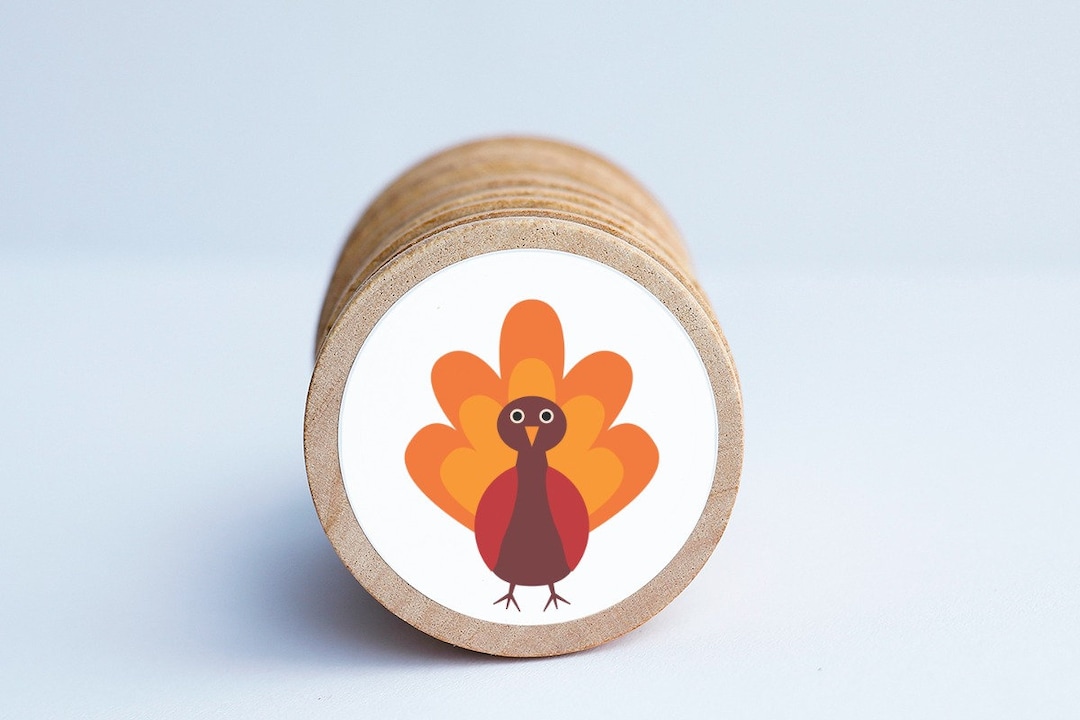Thanksgiving Magnet Set / Set of 10 / 2 3/8 X 1/4 Inches / Refrigerator ...