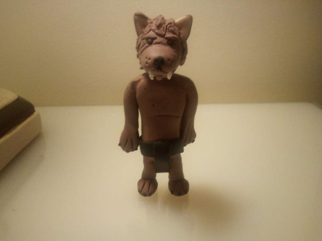 Polymer Clay Werewolf - Etsy