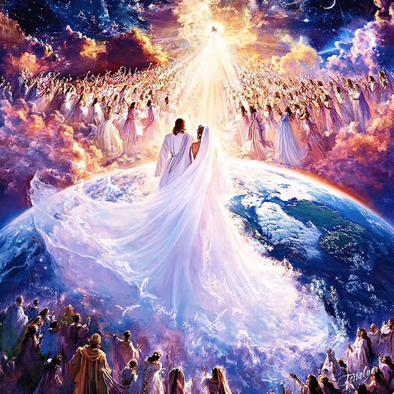 Jesus Returns for His Bride 2 Download & Print - Etsy Canada