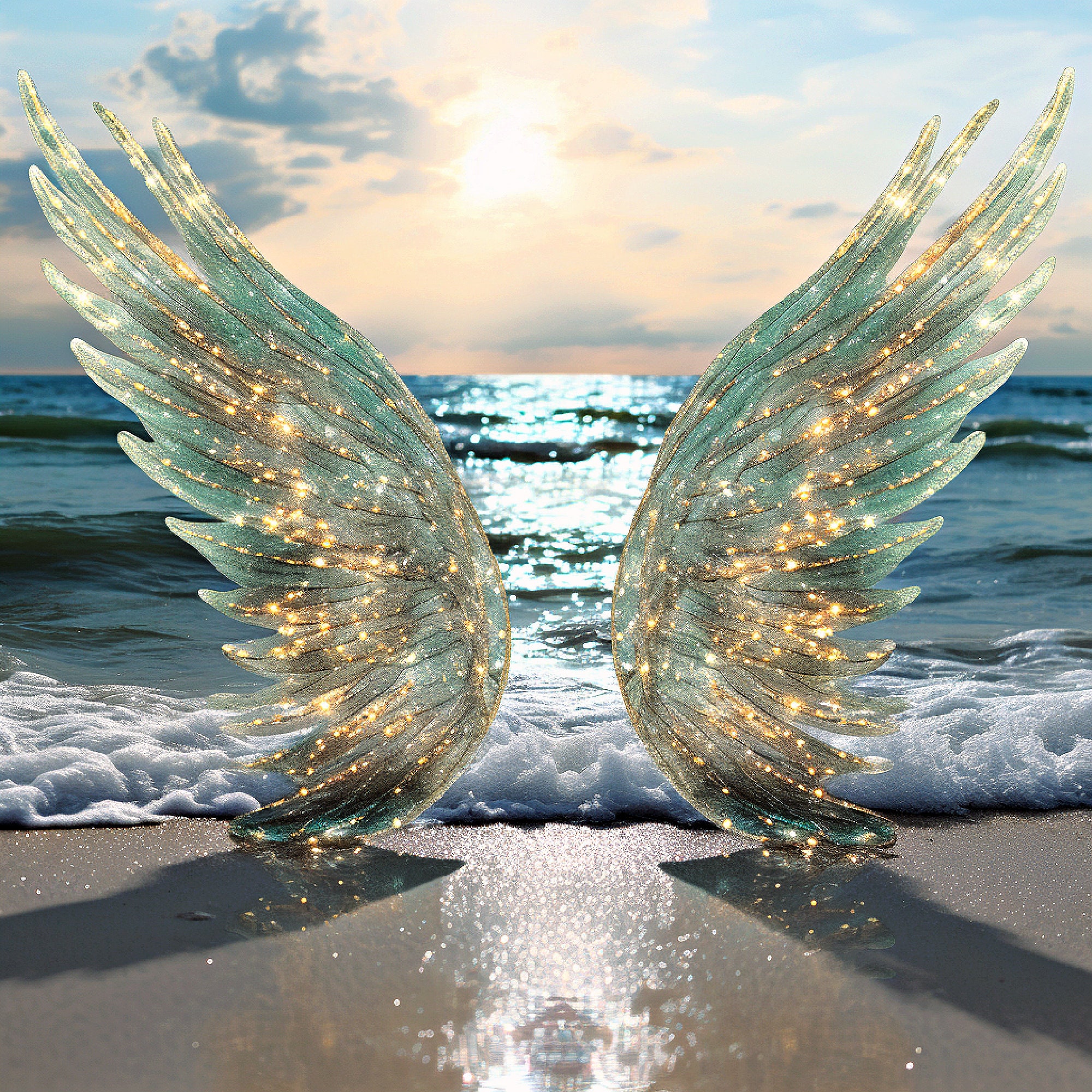 Angel Wings Backdrop Digital Download - Etsy