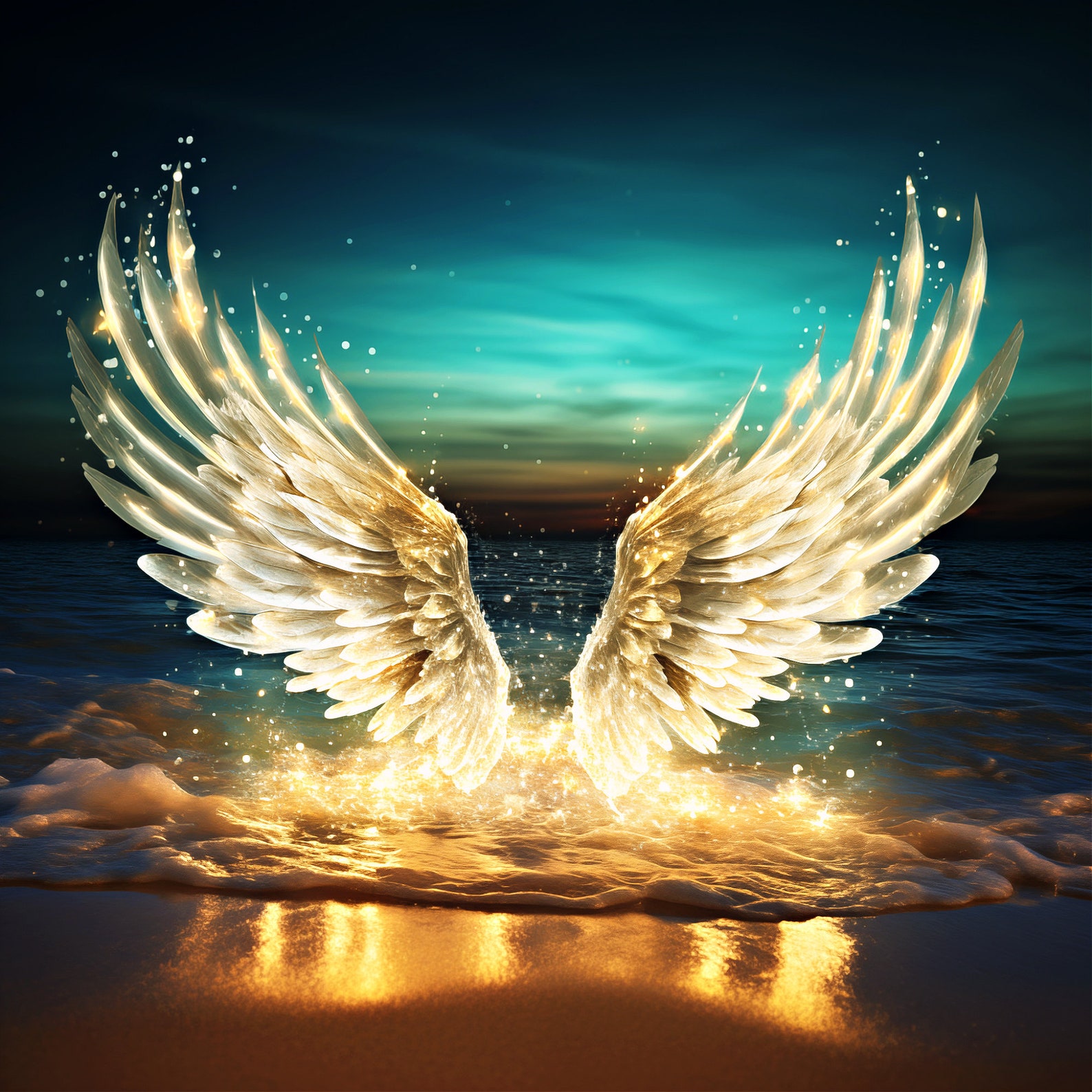 Angel Wings Backdrop Digital Download - Etsy