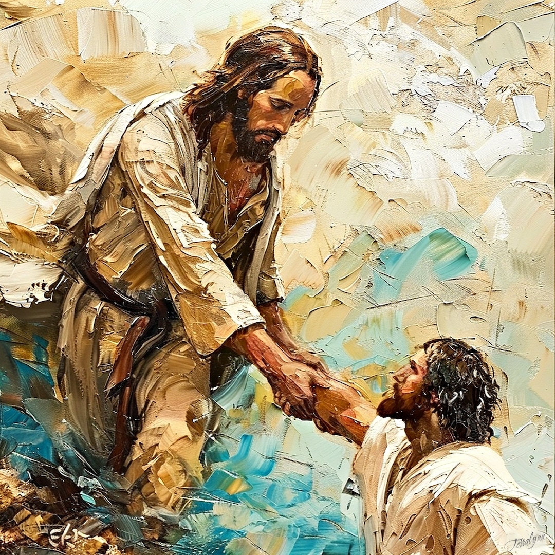 Jesus Saves, Printable Art, Custom Art, Religious Art, Instant Download. Christian Retreat ...