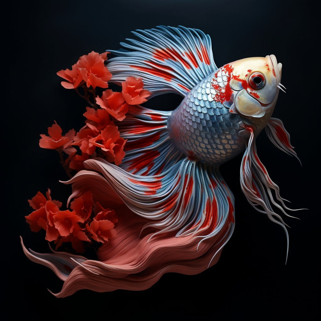 Japanese Koi Fish Wall Art Digital Download - Etsy
