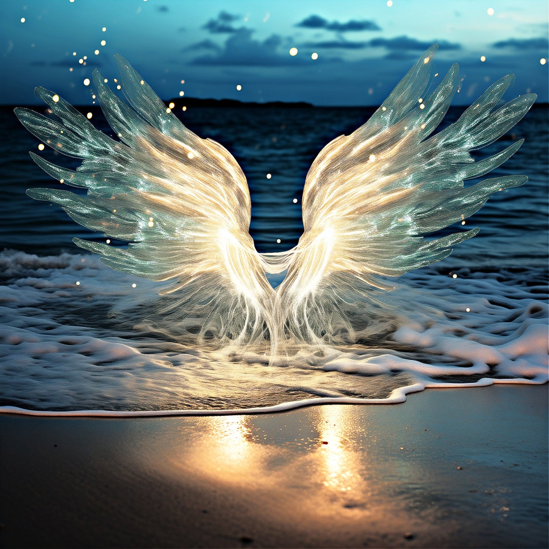 Angel Wings Backdrop Digital Download - Etsy