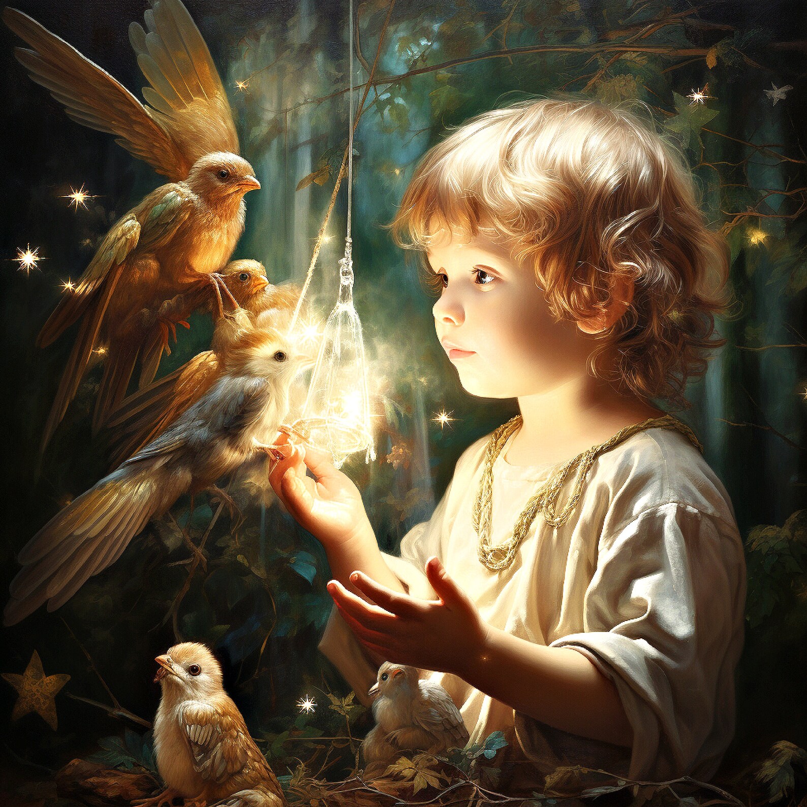 Children & the Golden Thread of Heaven: Series One - Etsy