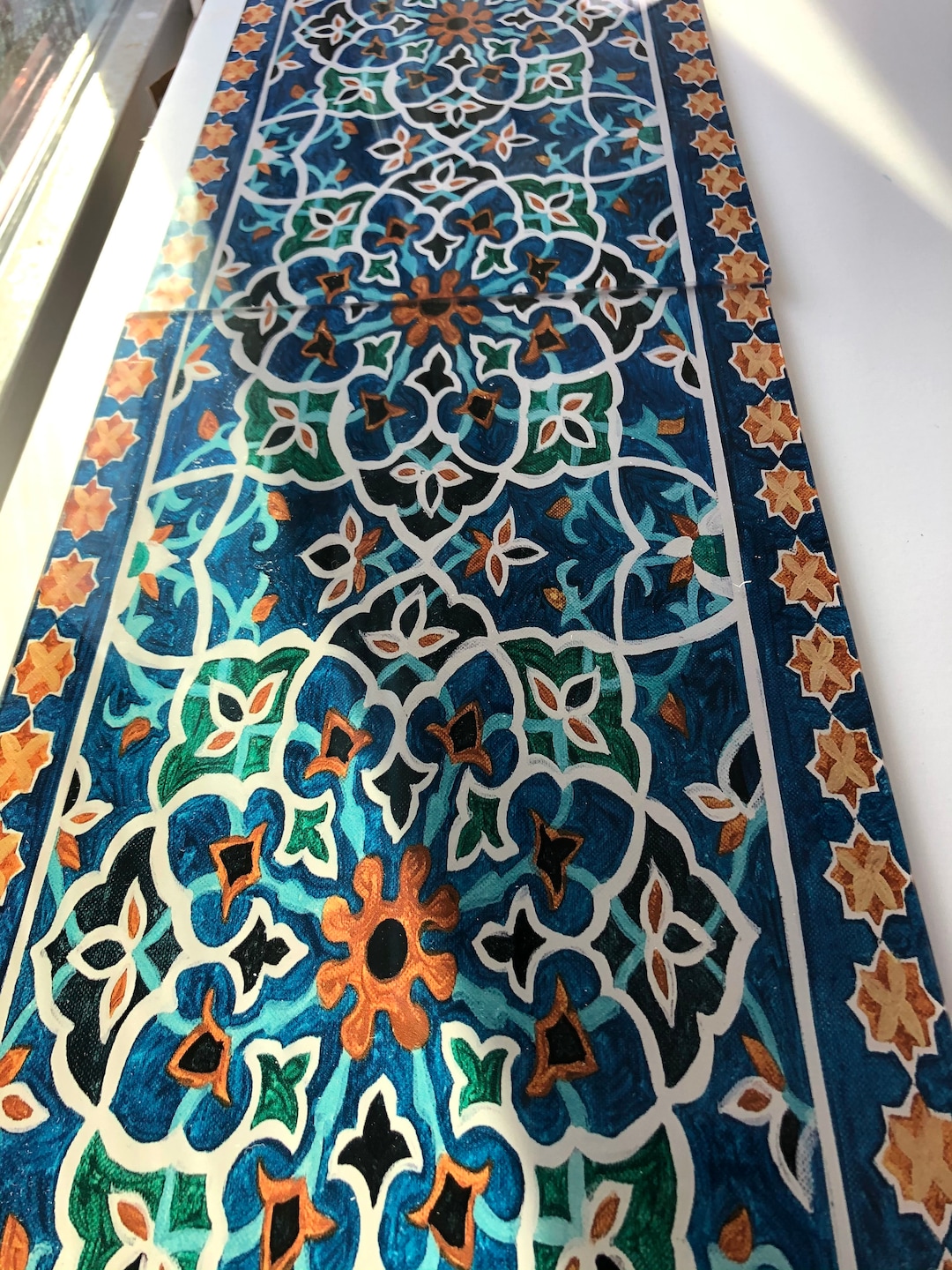 Acrylic Print, Turkish Tile Design - Etsy