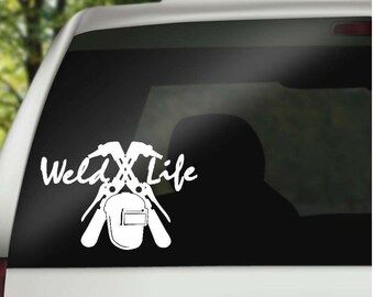 Weld Life Vinyl Welding Decal Sticker Boat Decal 22 Colors 6 - Etsy