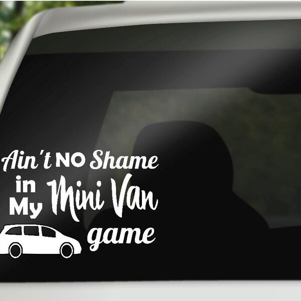 Mini Van Decal - Etsy