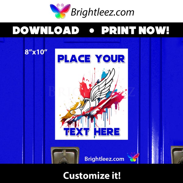 Cross Country Locker Signs - Etsy