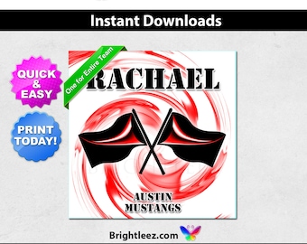 Color Guard Locker Signs - Etsy