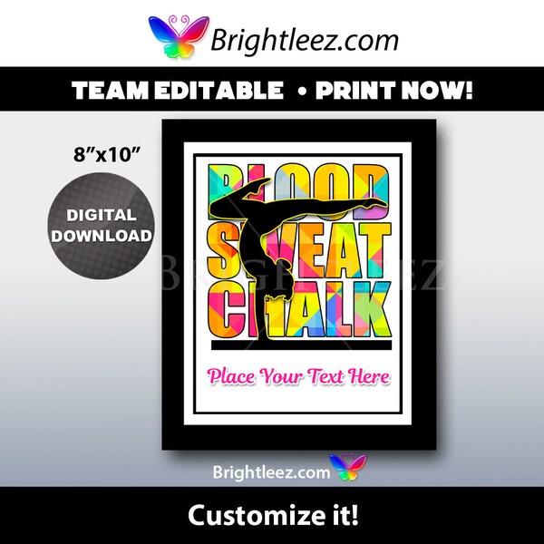 Gymnastics Poster - Etsy