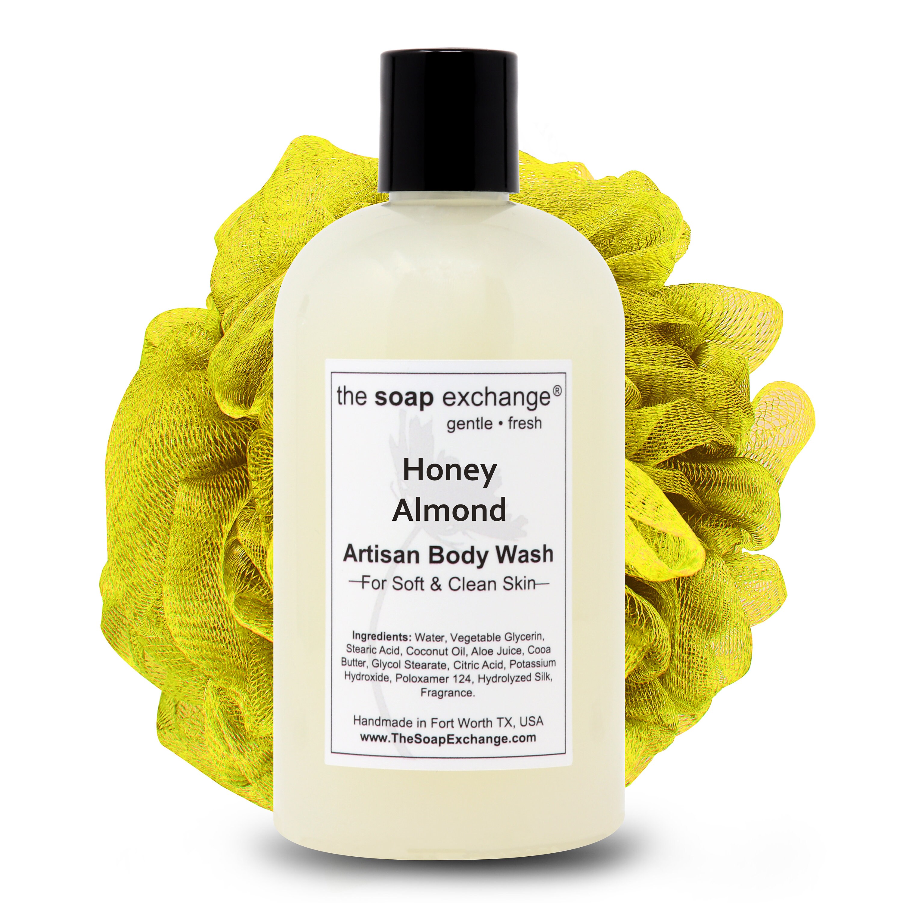 Honey Almond Body Wash, Liquid Soap, Shower Gel, Hand Soap, Body Soap ...