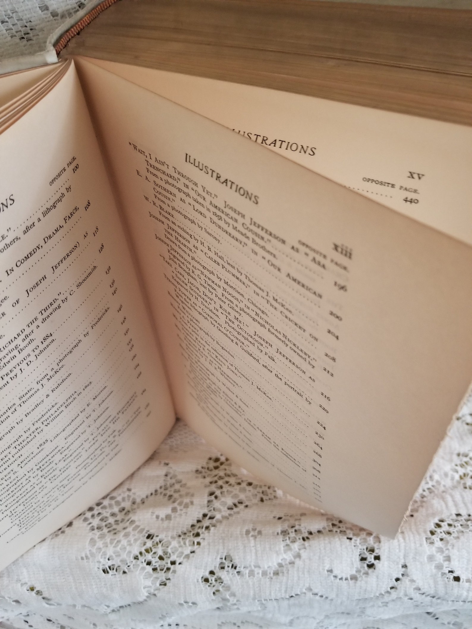 History of Rip Van Winkle Actor Large Ornate Antique Book in | Etsy