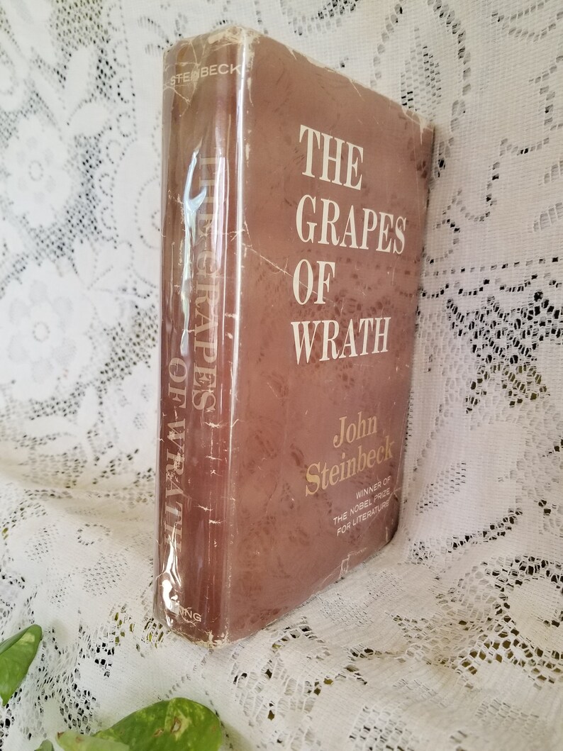 The Grapes of Wrath Book John Steinbeck Novel American - Etsy