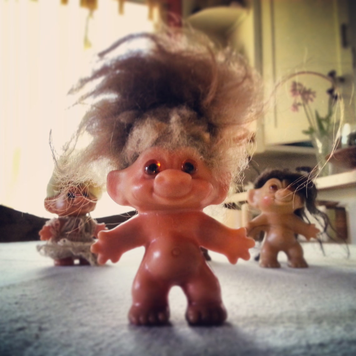 Authentic 1964 Dam Troll Dolls Sixties Troll Toy 60s Original Etsy