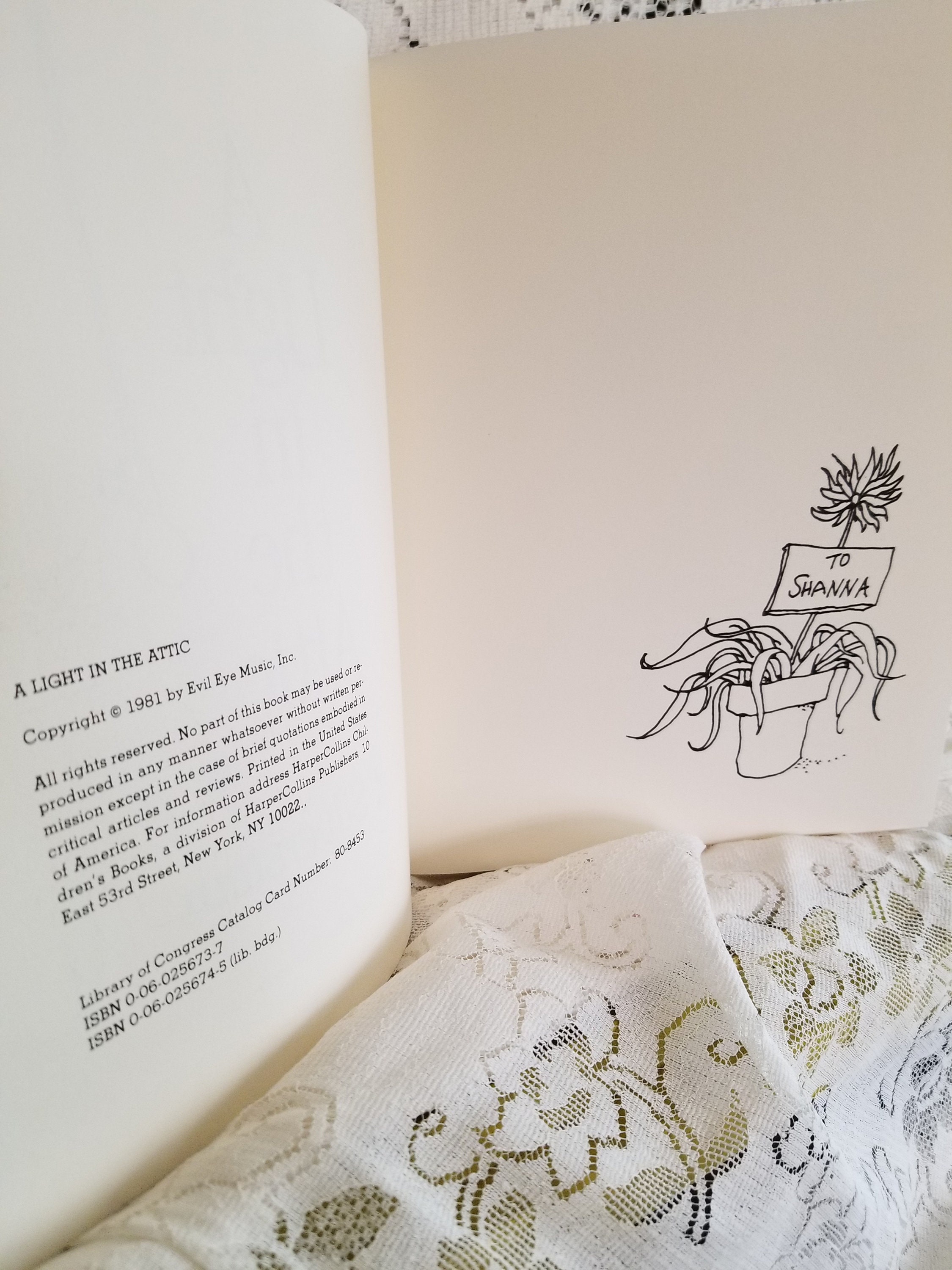 A Light In The Attic Poems And Drawings