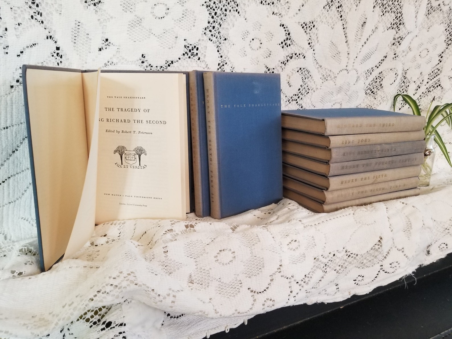 Vintage Books the Yale Shakespeare Book Set Set of Books - Etsy