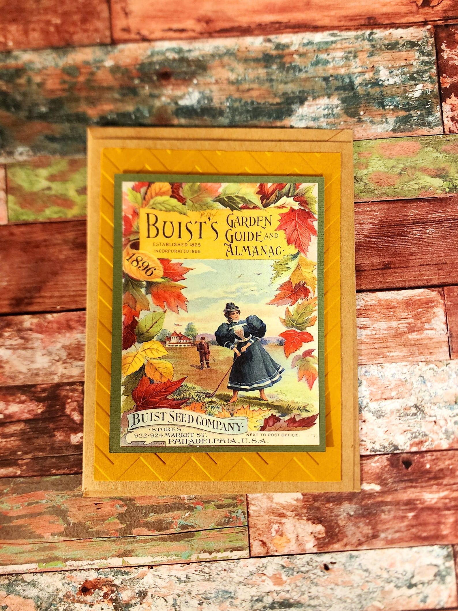 Set of 10 Vintage Fall and Autumn Note Cards. - Etsy