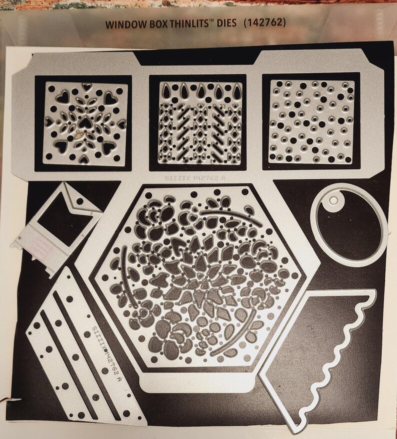 Stampin' Up! 'window Shopping' Stamp and Die Set for Making Cute Gift Boxes and Cards. - Etsy