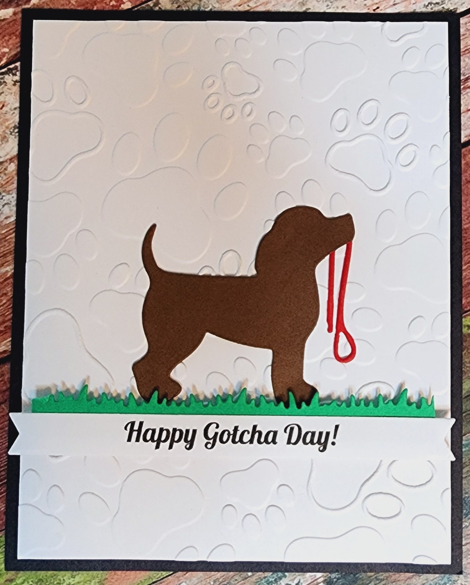 New Dog Puppy Card! Congratulations on Your New Dog or Happy Gotcha Day ...