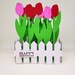 3D Tulip Garden Card for Mothers Day or Birthday! - Etsy