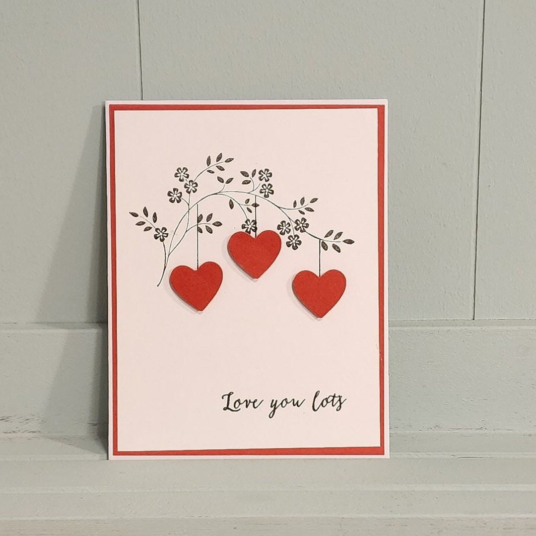 Love You Lots Greeting Card for Valentine's Day - Etsy